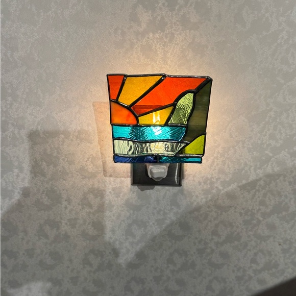 Art | Stained Glass Wall Sconce | Poshmark